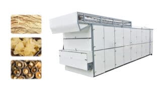 Vegetable drying machine installed in Kenya